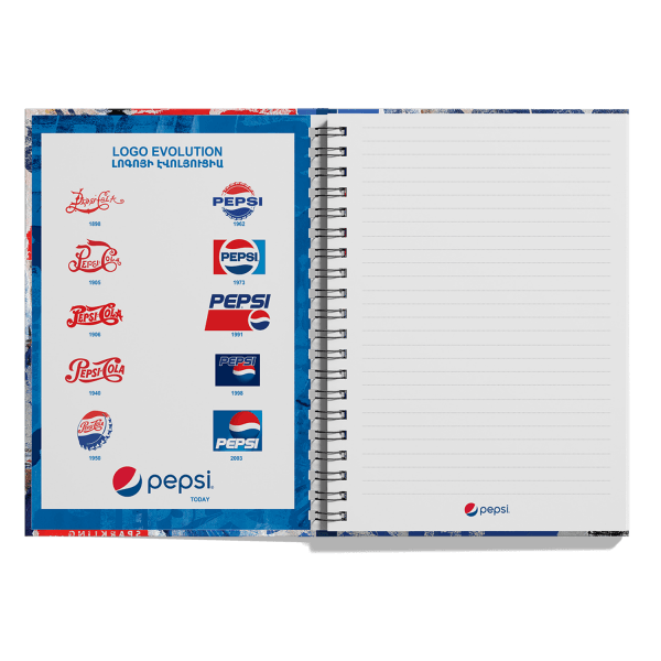 Pepsi corporate Notebook created by Matian | Matian.co